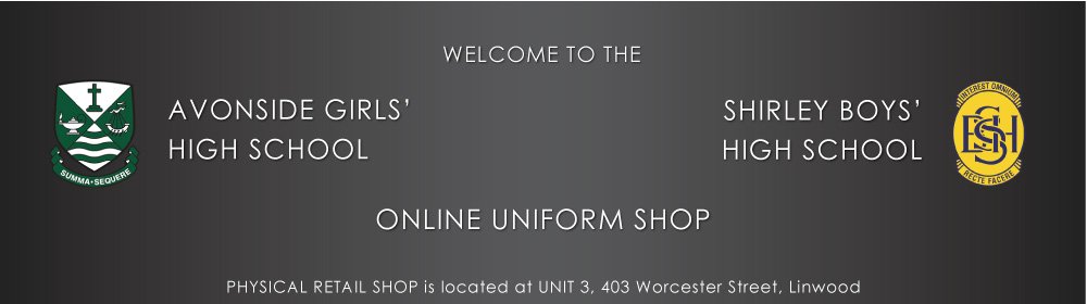 Avonside Girls' & Shirley Boys' High School Uniform Shop